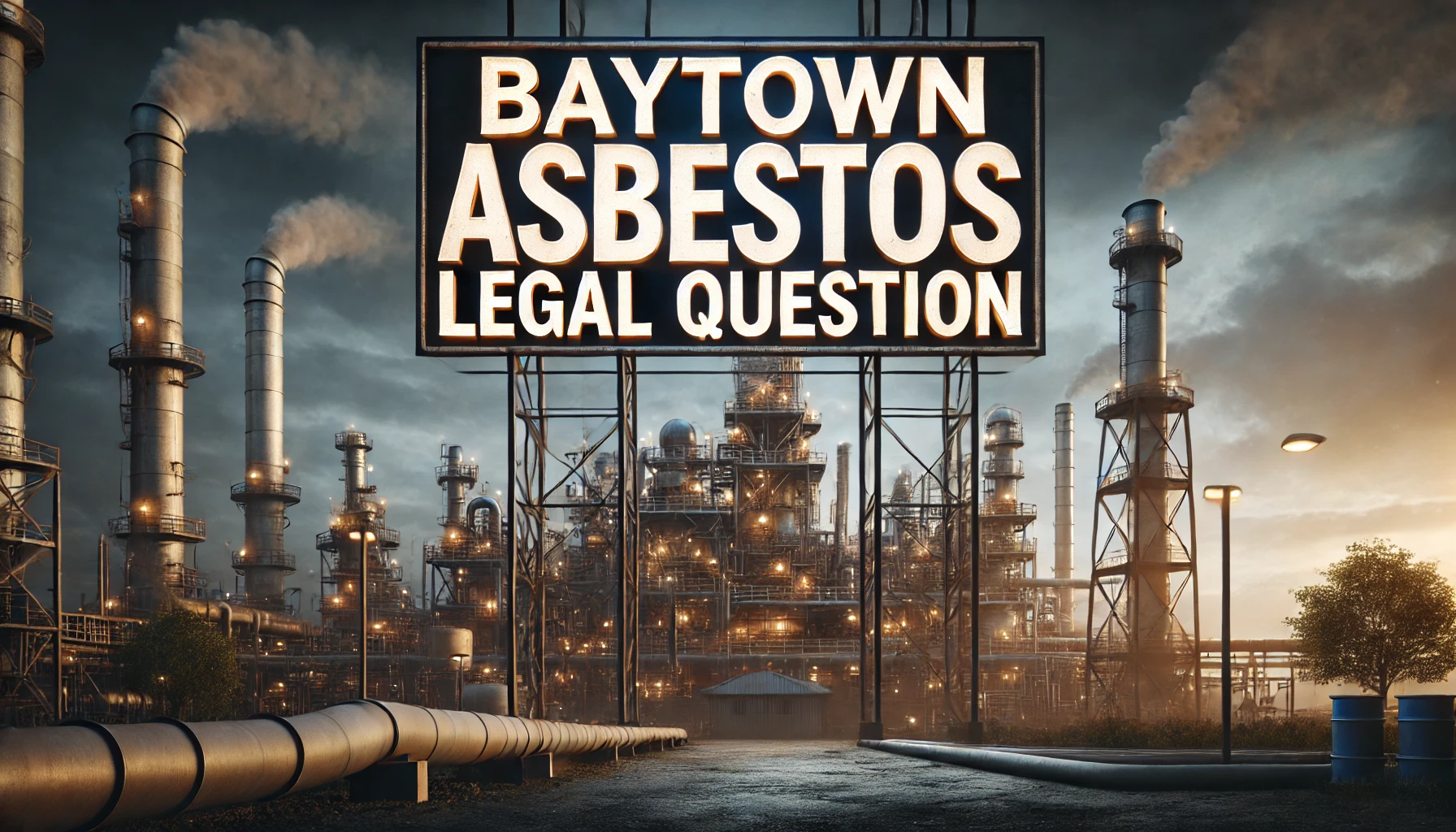 Baytown Asbestos Legal Question: A Step-by-Step Guide to Filing ...